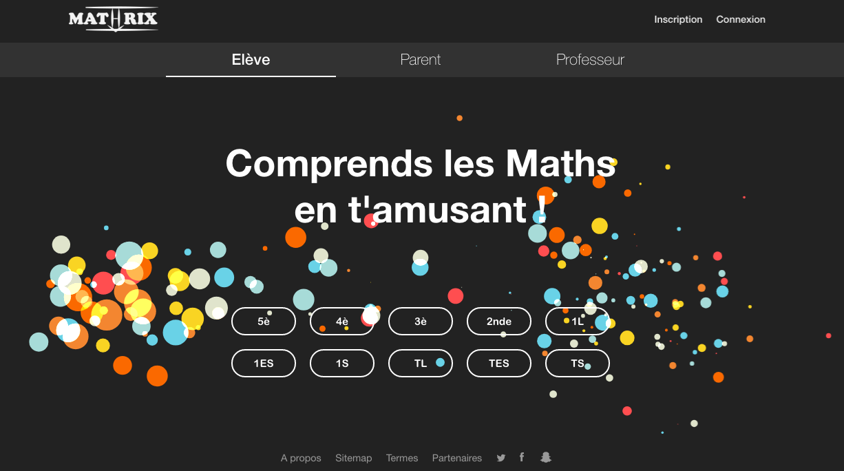 Mathrix, le site qui aide à apprendre les maths en s’amusant – Quinn D.